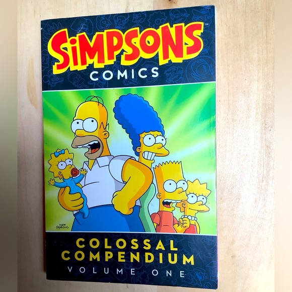 Other | Simpsons Comics Colossal Compendium Vol One | Poshmark